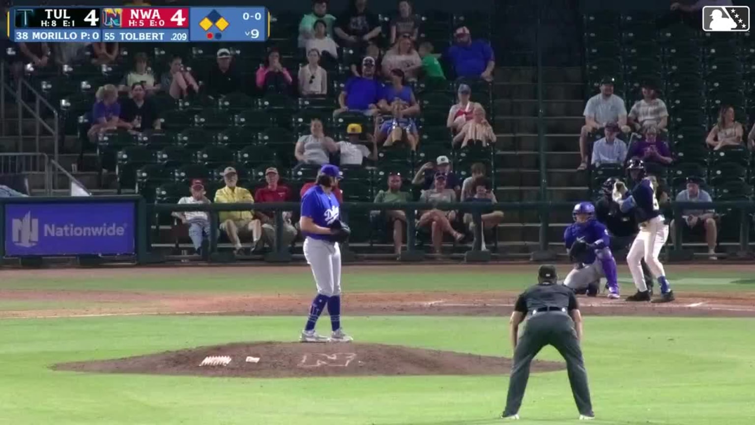 Tyler Tolbert hits a walk-off single | 06/21/2024 | Naturals