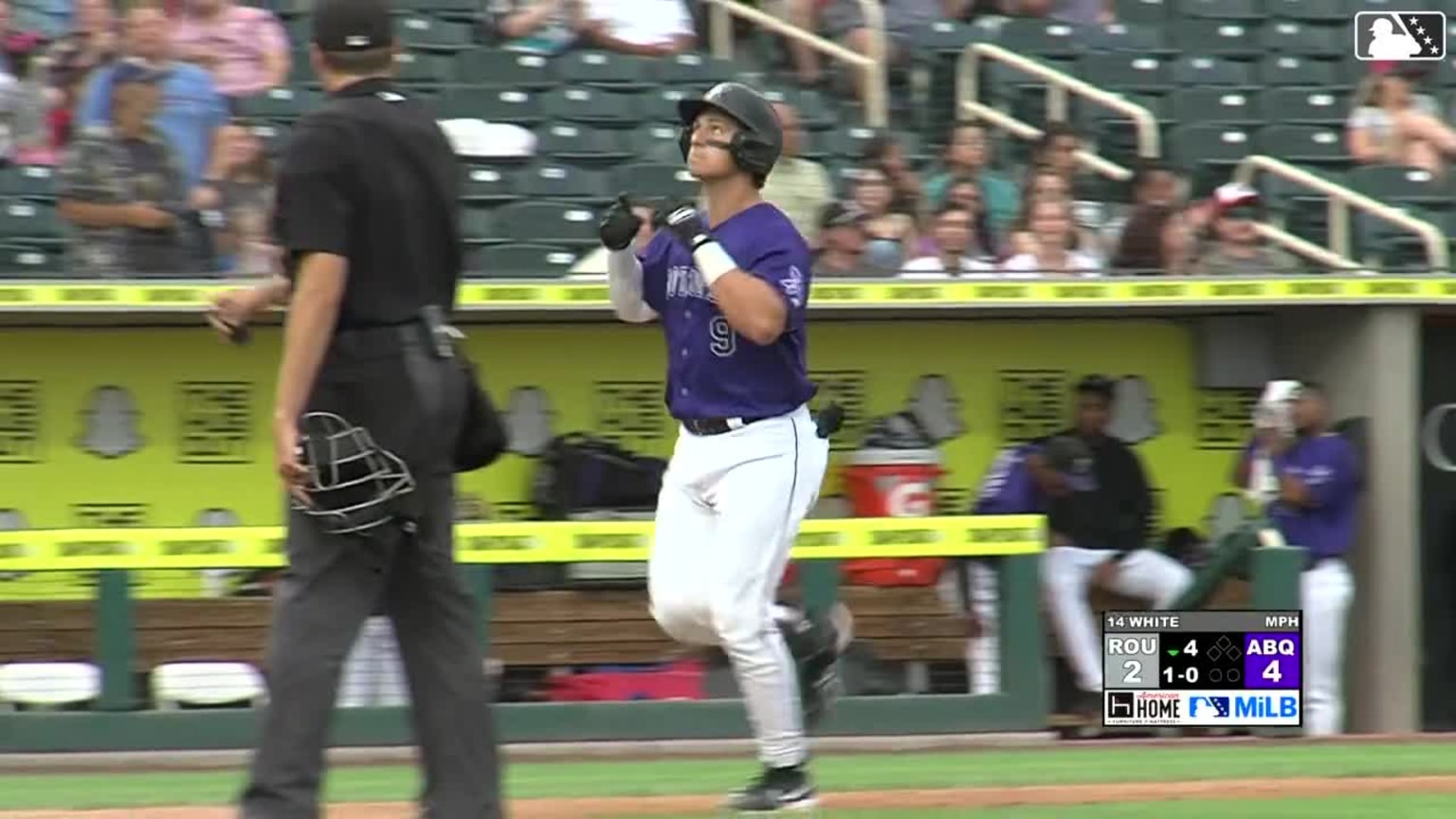 Drew Romo's solo homer | 07/26/2024 | Isotopes