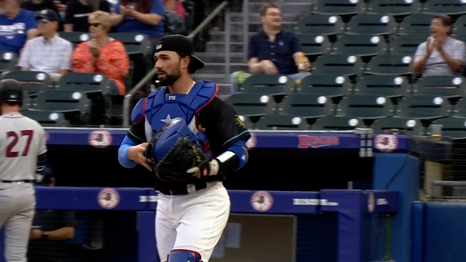 Payton Henry makes the play | 09/19/2024 | Bisons