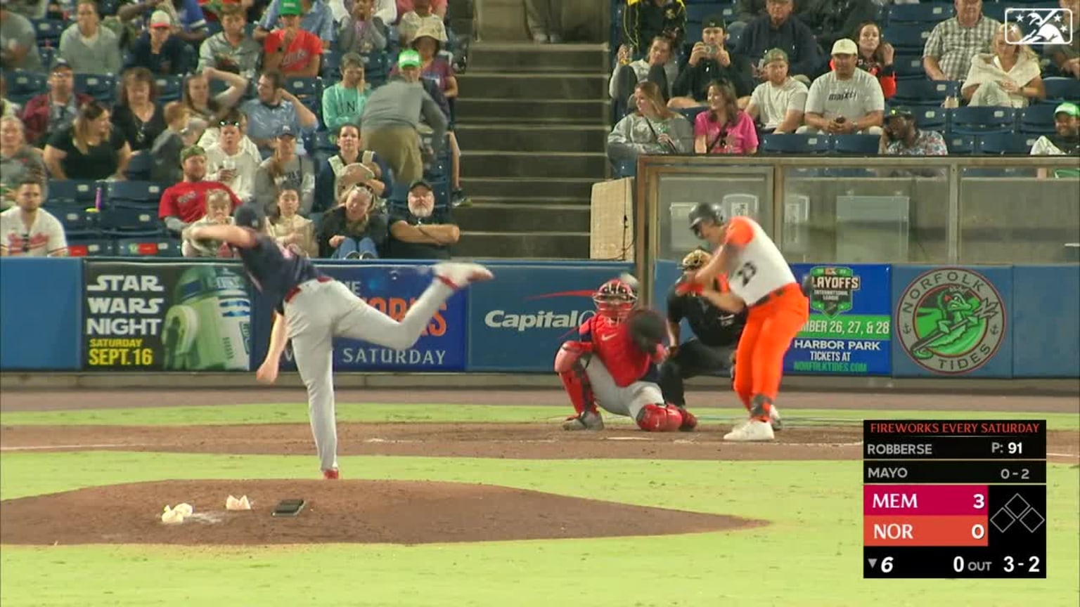 Coby Mayo's 11th home run | 09/16/2023 | MiLB.com