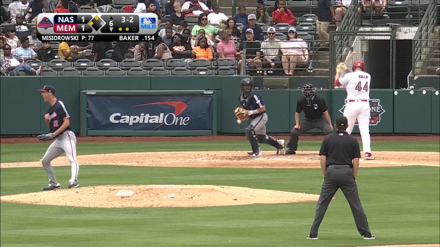 Jacob Misiorowski Ks Luken Baker on 100+ mph pitch | 05/15/2025 | Sounds