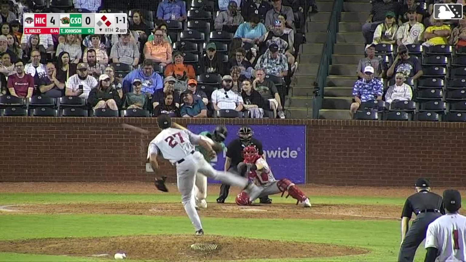 Termarr Johnson's two-run triple | 04/20/2024 | MiLB.com