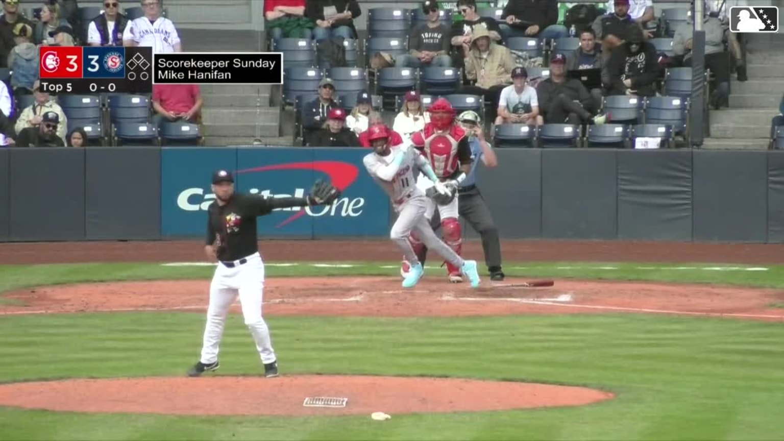 Rafael Sanchez's double play | 06/16/2024 | Canadians