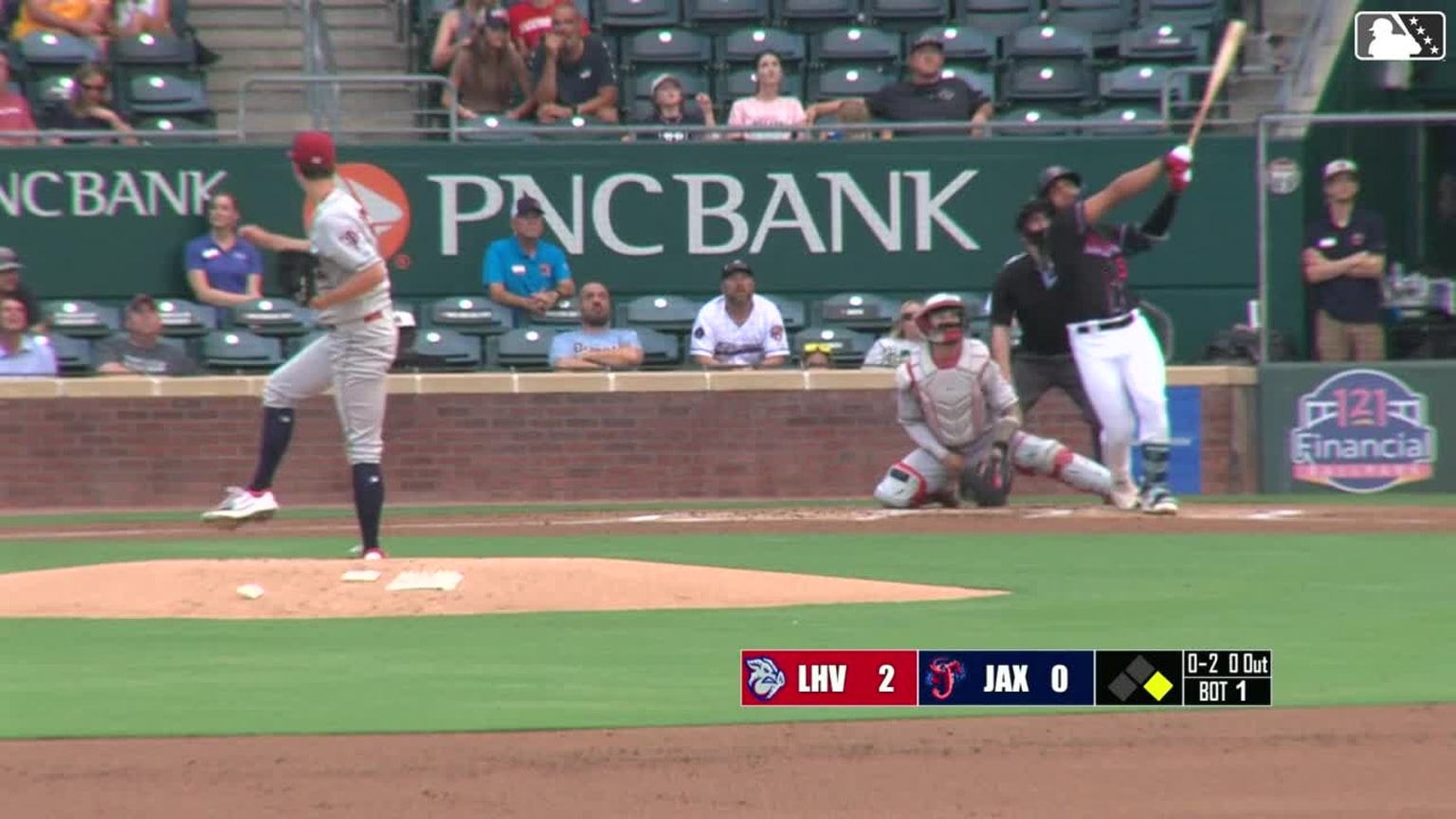 Deyvison De Los Santos' 30th homer of the season | 07/30/2024 | MiLB.com