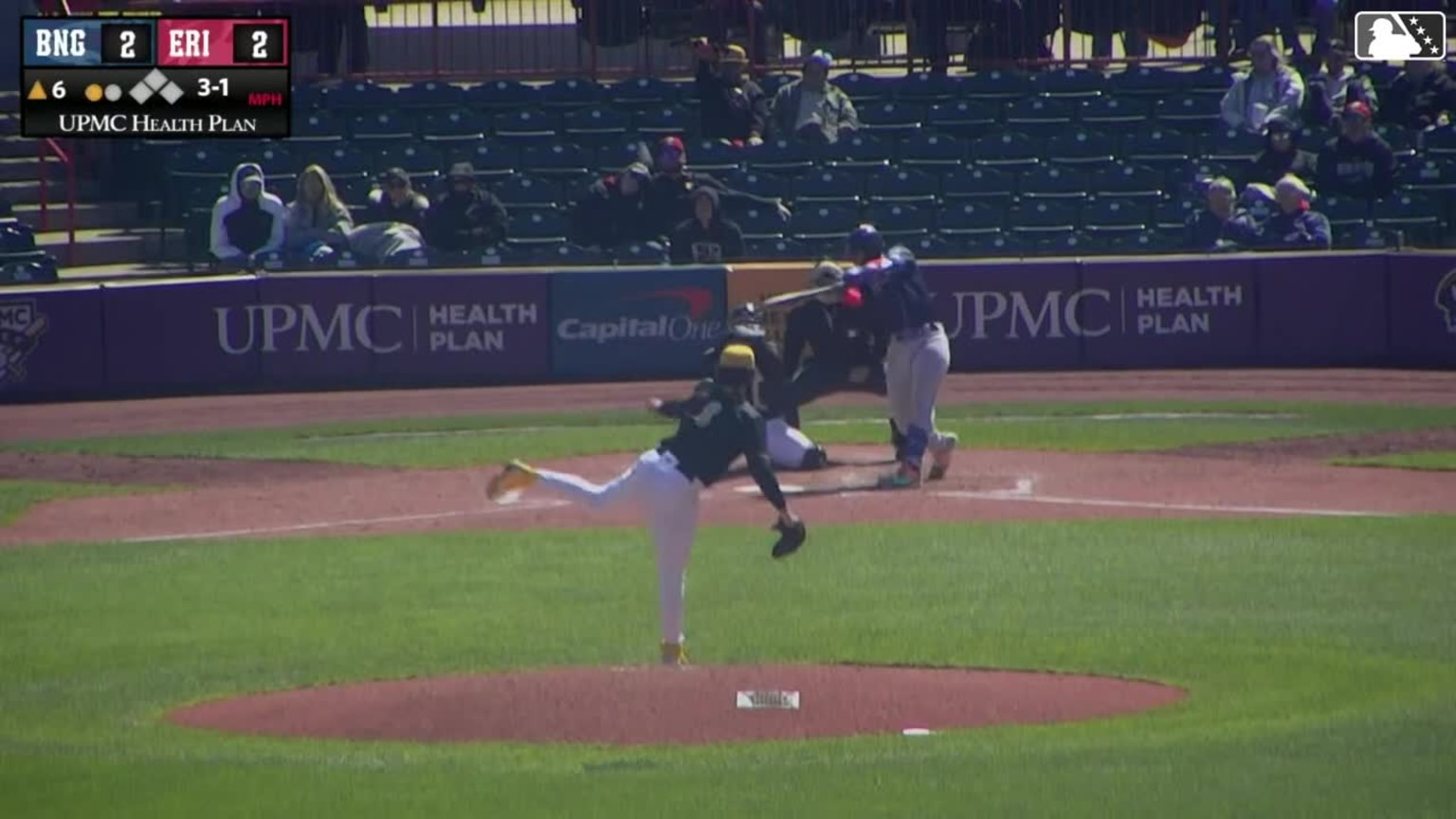 Kevin Parada's first home run of the season | 04/13/2024 | Rumble Ponies