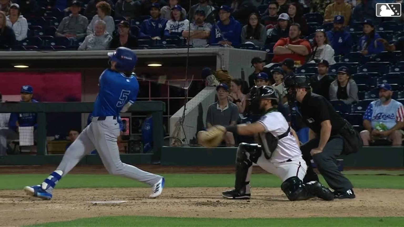 Dodgers No. 3 prospect Alex Freeland's 12th HR | 07/26/2025 | MiLB.com
