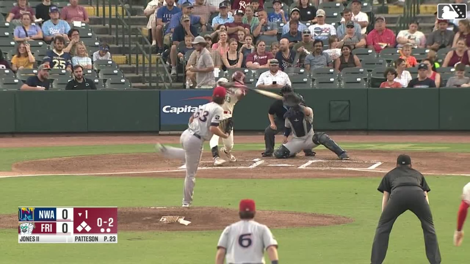 Keith Jones II's grand slam | 09/13/2025 | RoughRiders