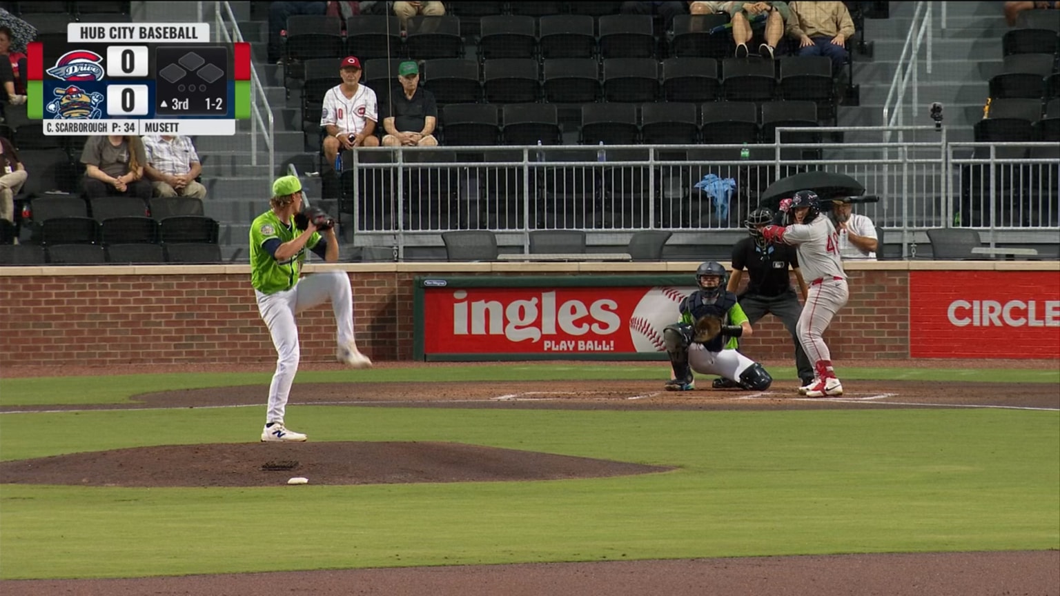 Caden Scarborough racks up a career-high nine K's | 08/22/2025 ...