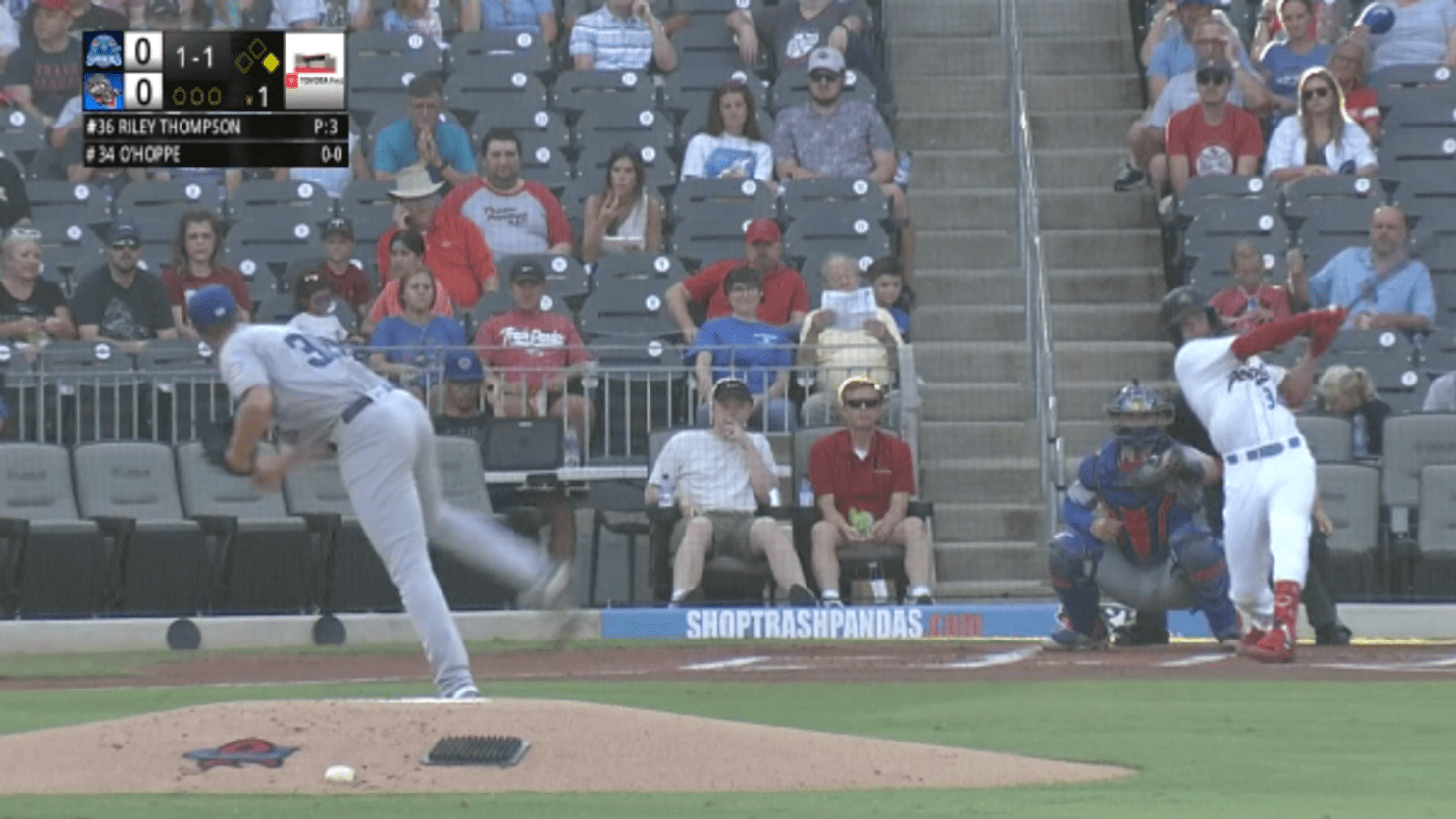 O'Hoppe crushes first home run | 08/05/2022 | MiLB.com