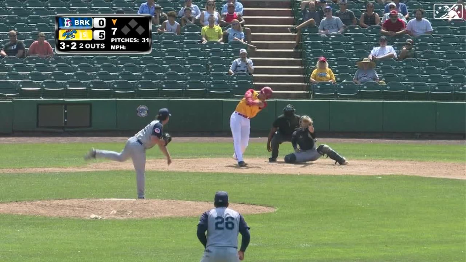 Gabriel Rincones Jr.'s solo HR | 08/06/2023 | BlueClaws