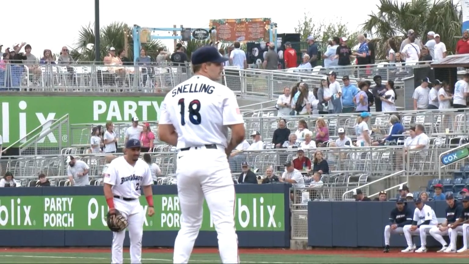 Robby Snelling's five strikeouts | 04/05/2025 | Blue Wahoos