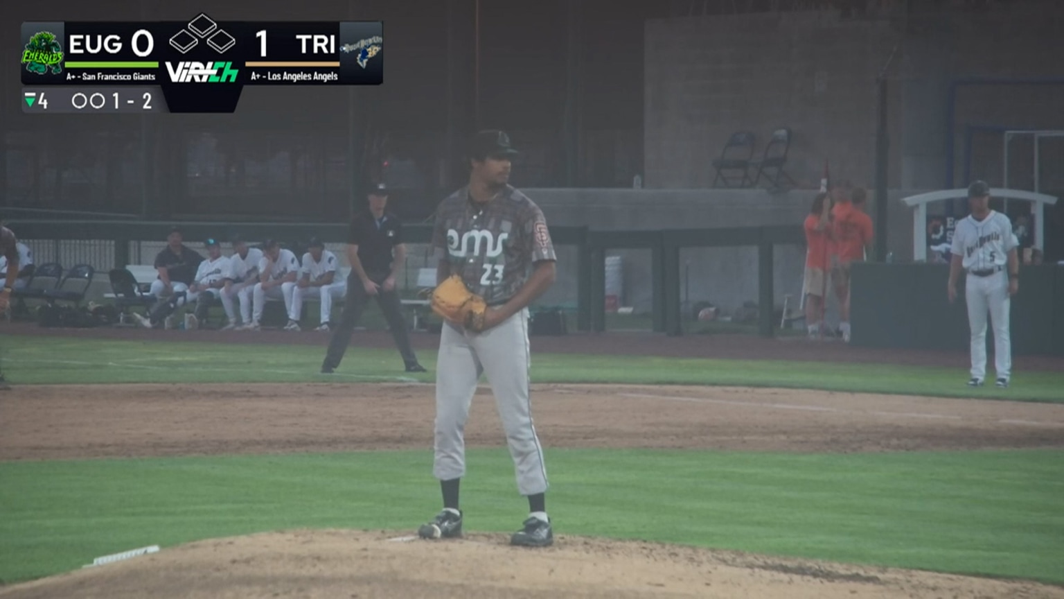 Josh Bostick's career-high 14 strikeouts | 08/13/2025 | Emeralds