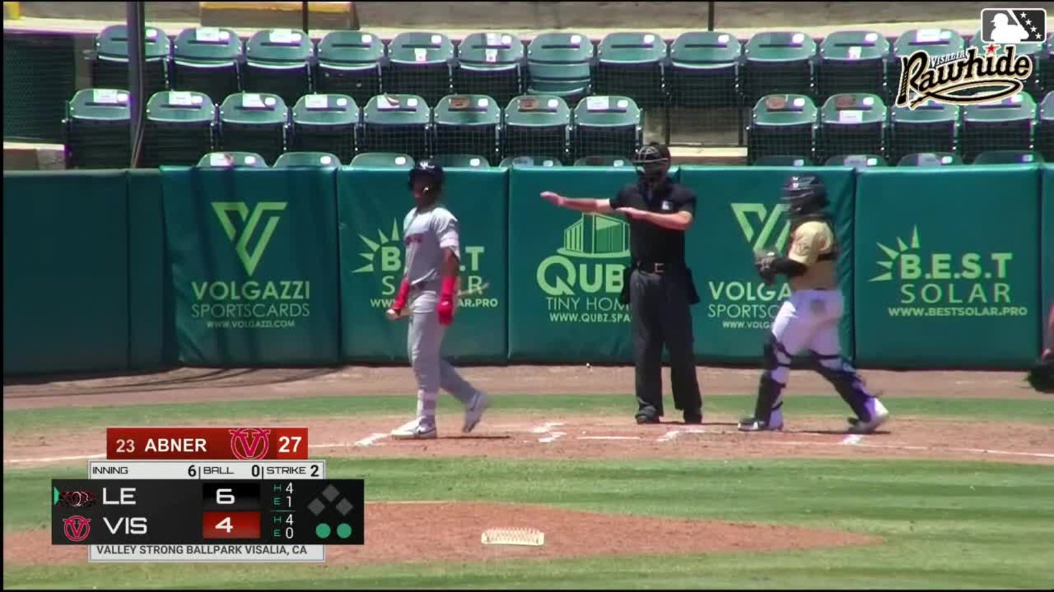 Philip Abner K's five | 06/23/2024 | MiLB.com