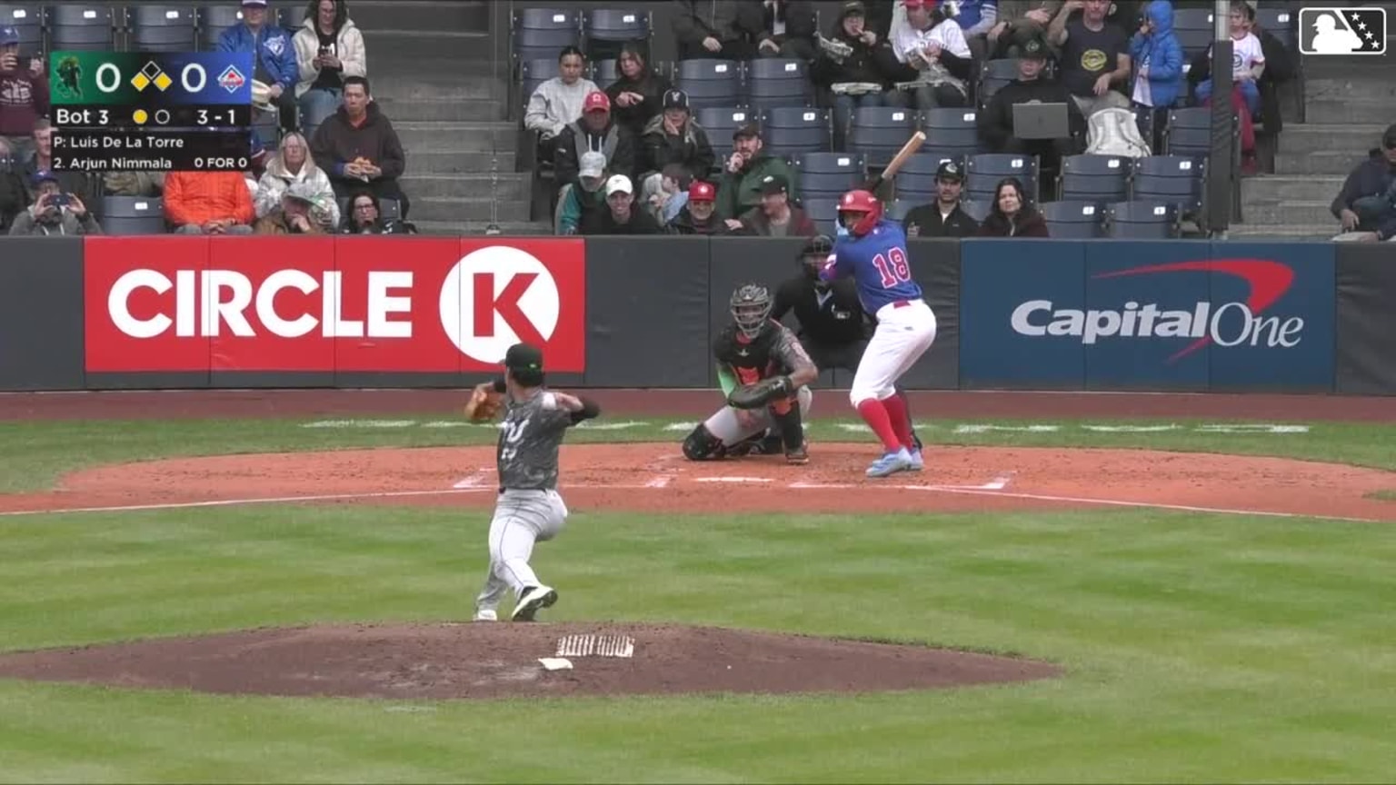 Arjun Nimmala walks. Maddox Latta scores. J.R. Freethy to 3rd. Wild ...
