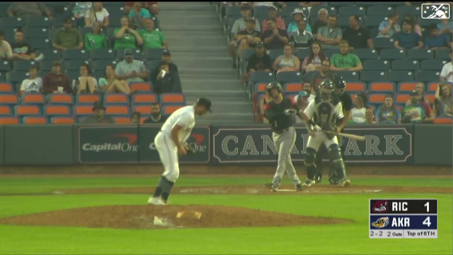 Bibee fans 10 for Akron | 08/26/2022 | RubberDucks