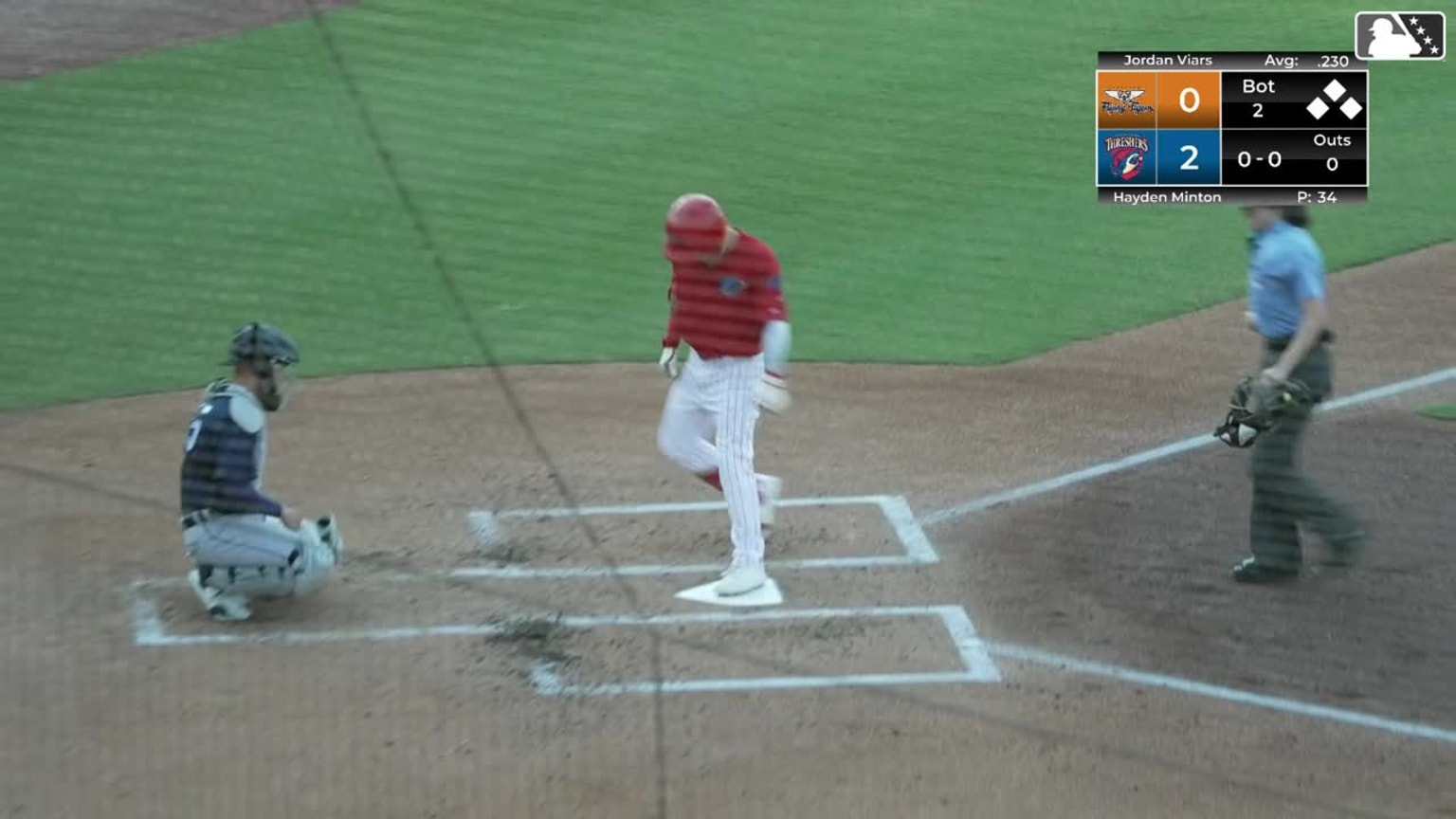 Nikau Pouaka-Grego hits a solo home run | 05/30/2024 | Threshers