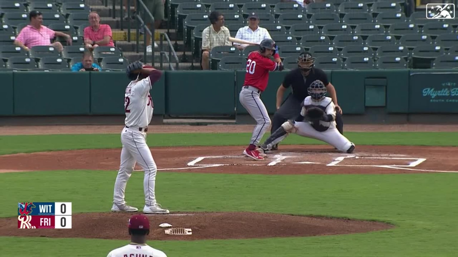 Julien lifts 16th long ball | 08/24/2022 | Wind Surge