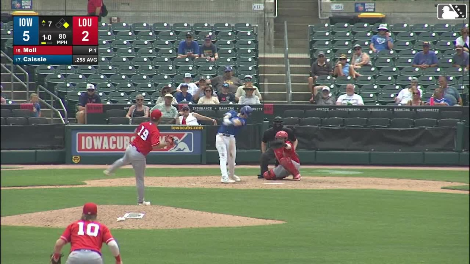 Owen Caissie goes deep for a third straight game | 06/12/2025 | MiLB.com