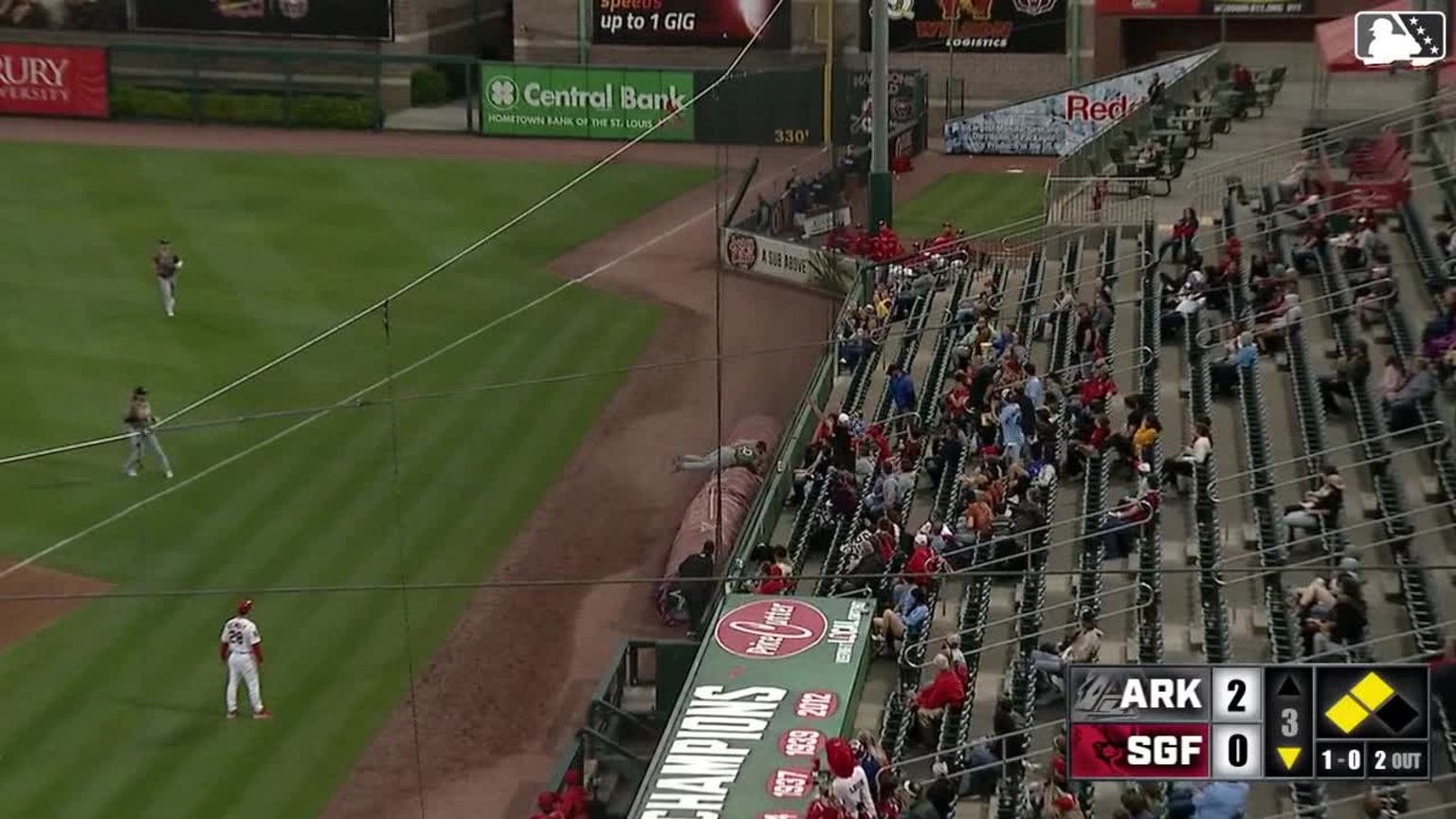 Tyler Locklear's stellar diving grab | 04/24/2024 | MiLB.com