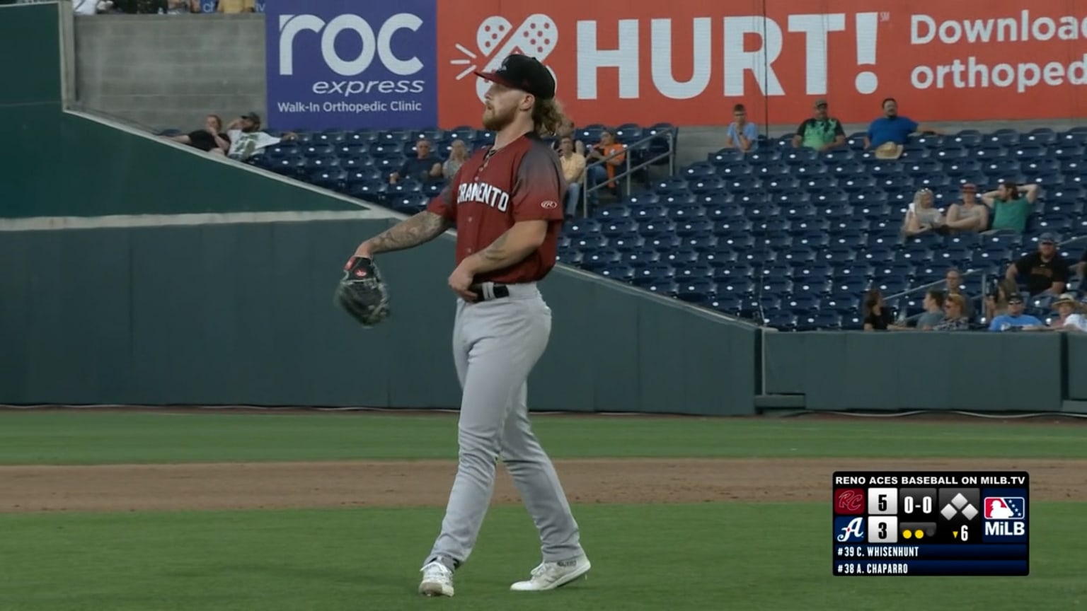 Carson Whisenhunt racks up seven strikeouts | 07/07/2024 | River Cats