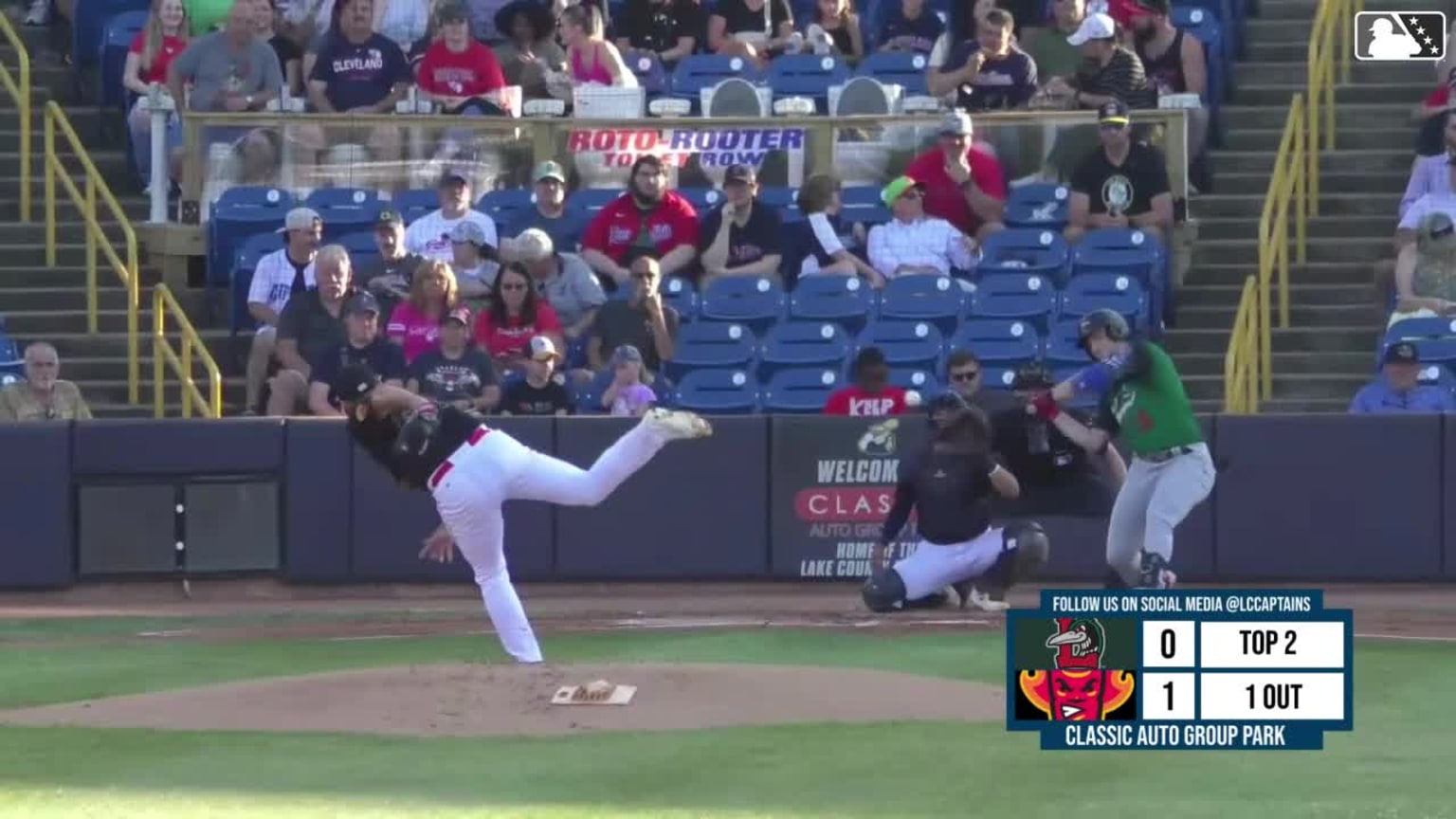 Jake Gelof knocks a solo home run | 08/13/2024 | Loons