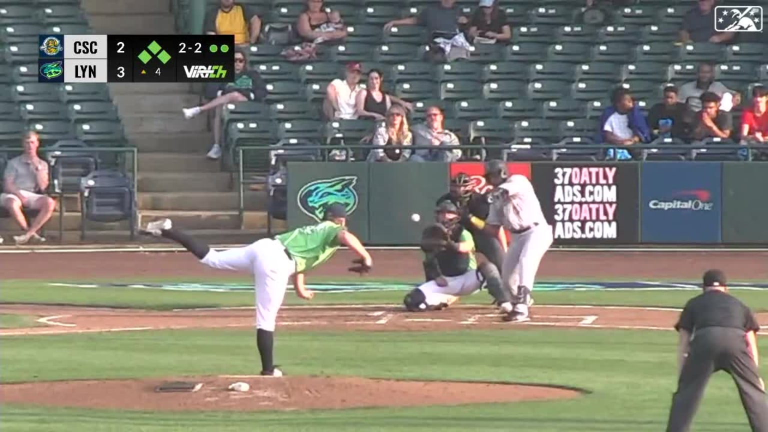 Adam Tulloch's ninth strikeout | 06/14/2023 | Howlers