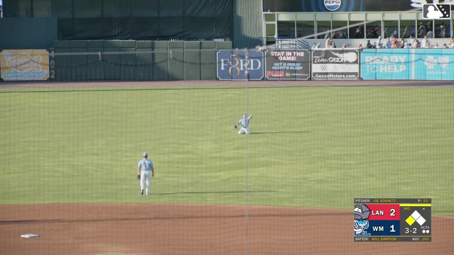 Max Clark's amazing diving catch | 07/26/2024 | Whitecaps
