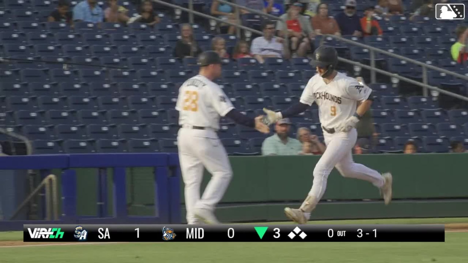 Athletics No. 17 prospect Cooper Bowman's solo homer | 07/25/2024 ...