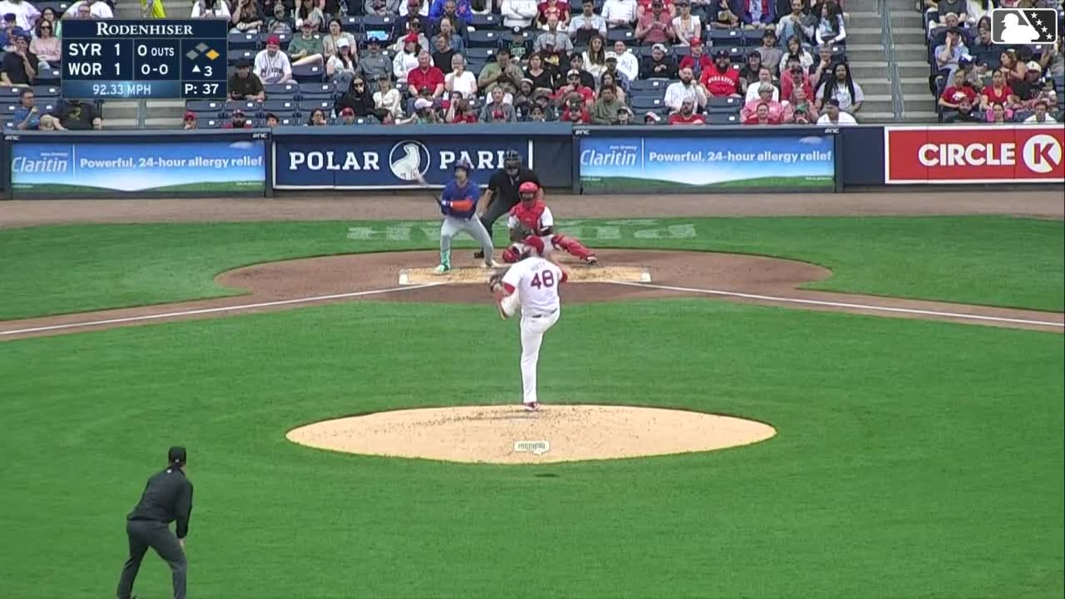 Drew Gilbert's hard-hit RBI double | 04/26/2025 | MiLB.com
