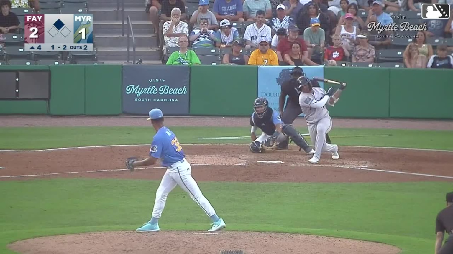 Nazier Mulé's fifth strikeout | 06/29/2024 | Pelicans