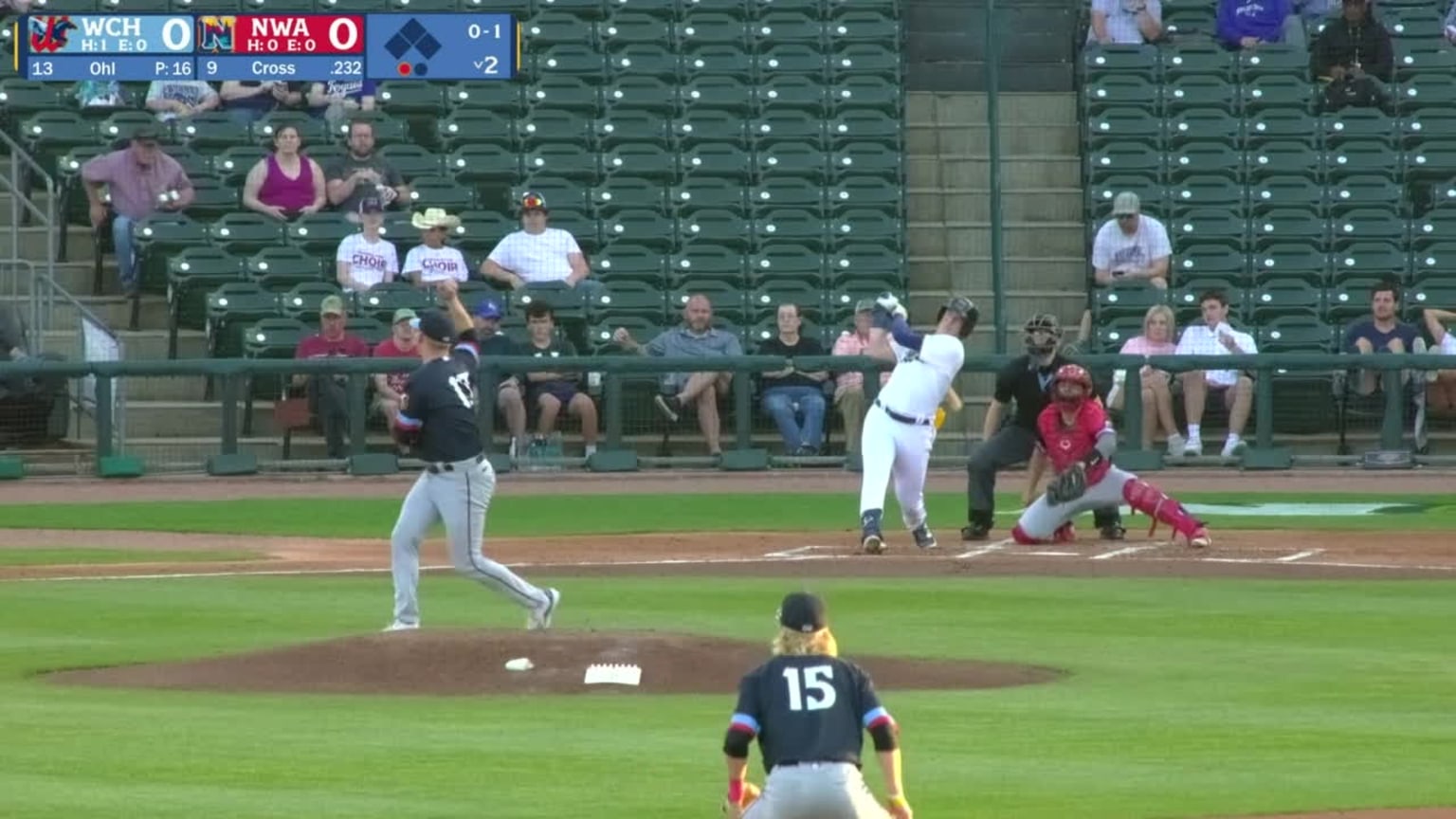 Gavin Cross Hits his first Double-A homer | 05/02/2024 | Naturals