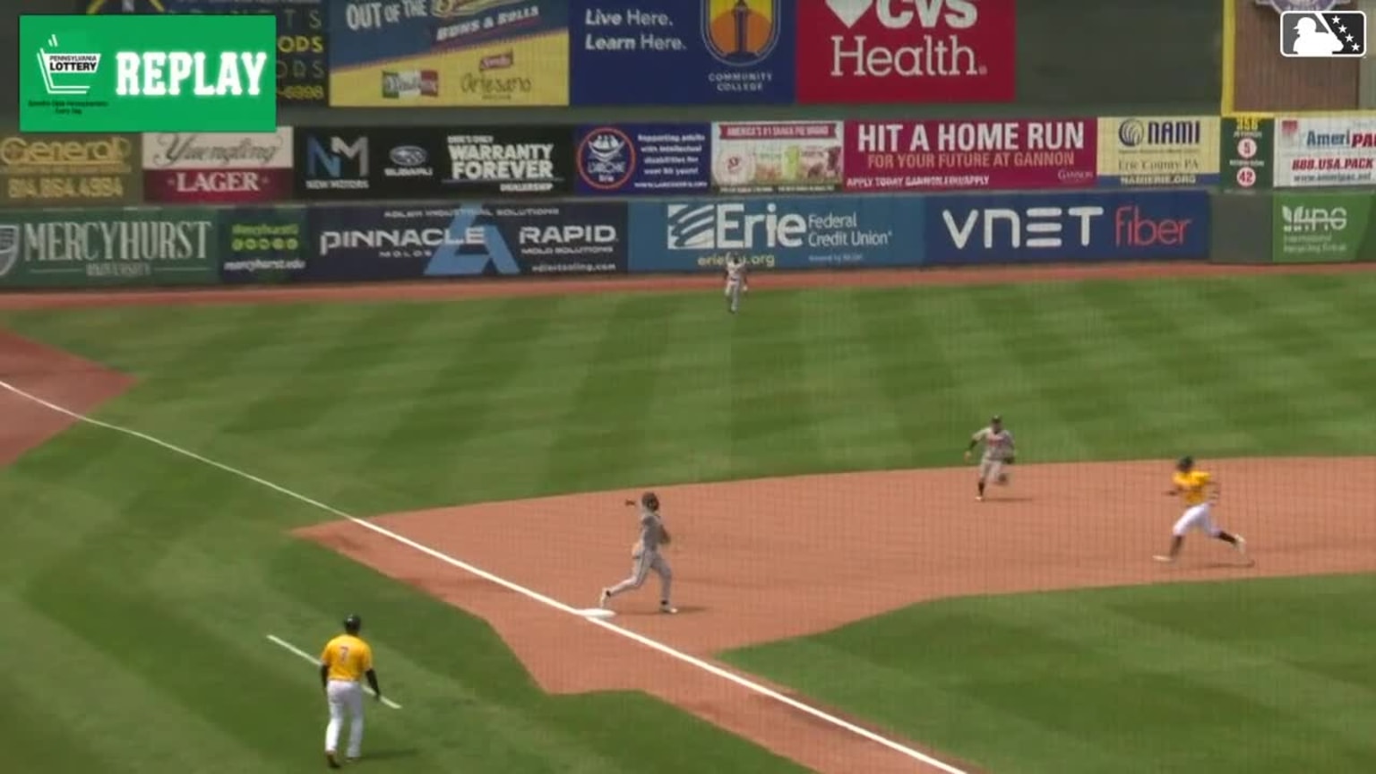 Pirates prospects turn triple play | 07/24/2024 | MiLB.com