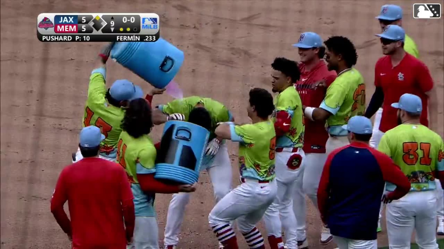 Matt Koperniak's walk-off RBI double | 04/20/2025 | Redbirds