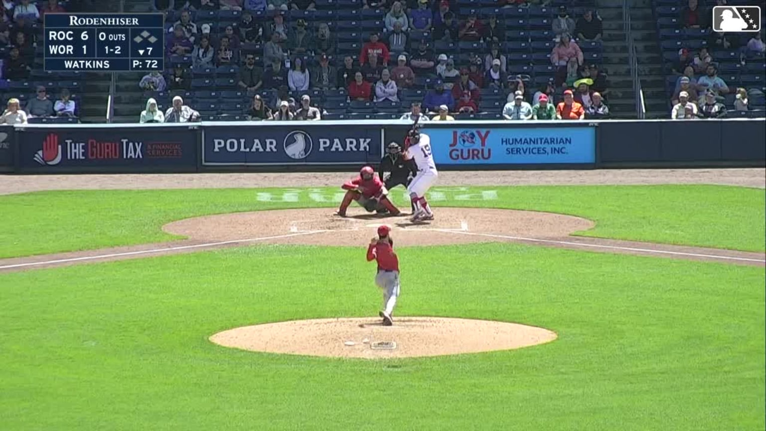 Spenser Watkins' sixth strikeout | 06/09/2024 | Red Wings Spenser Watkins' sixth strikeout | 06/09/2024 | Red Wings