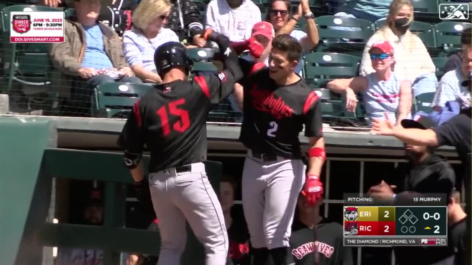 Josh Crouch's first homer os 2023 | 04/18/2023 | MiLB.com