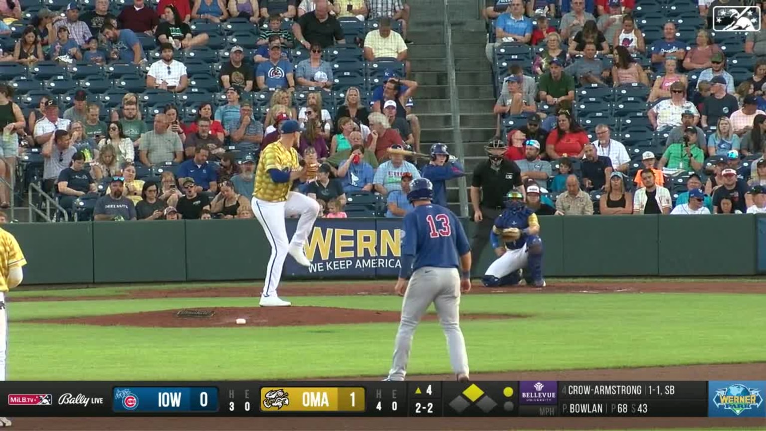 Jonathan Bowlan's eighth k | 08/12/2023 | MiLB.com