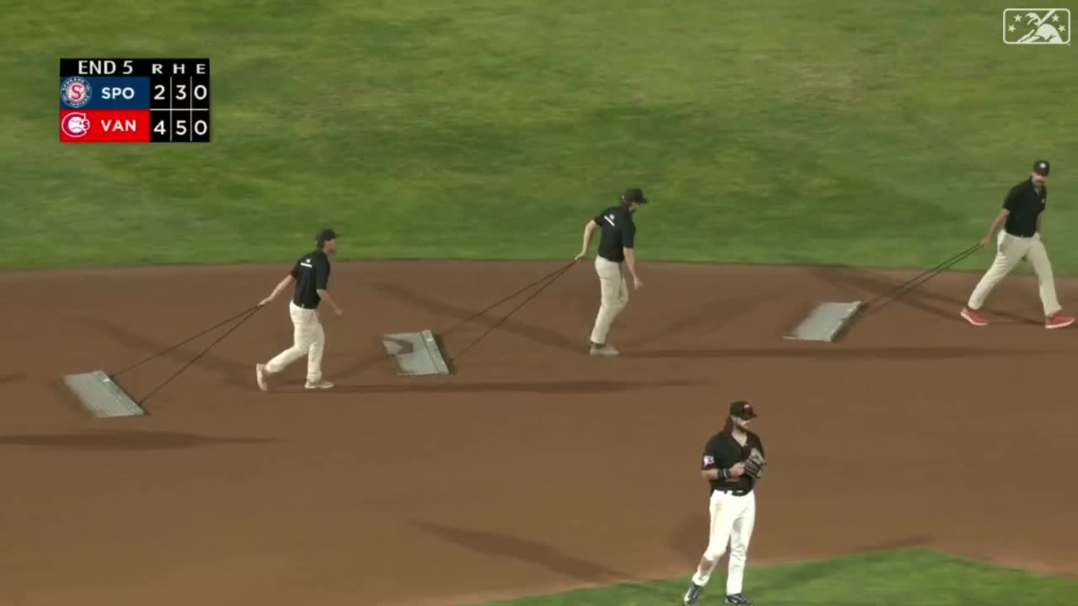 Grounds crew's dance routine | 08/27/2023 | Canadians