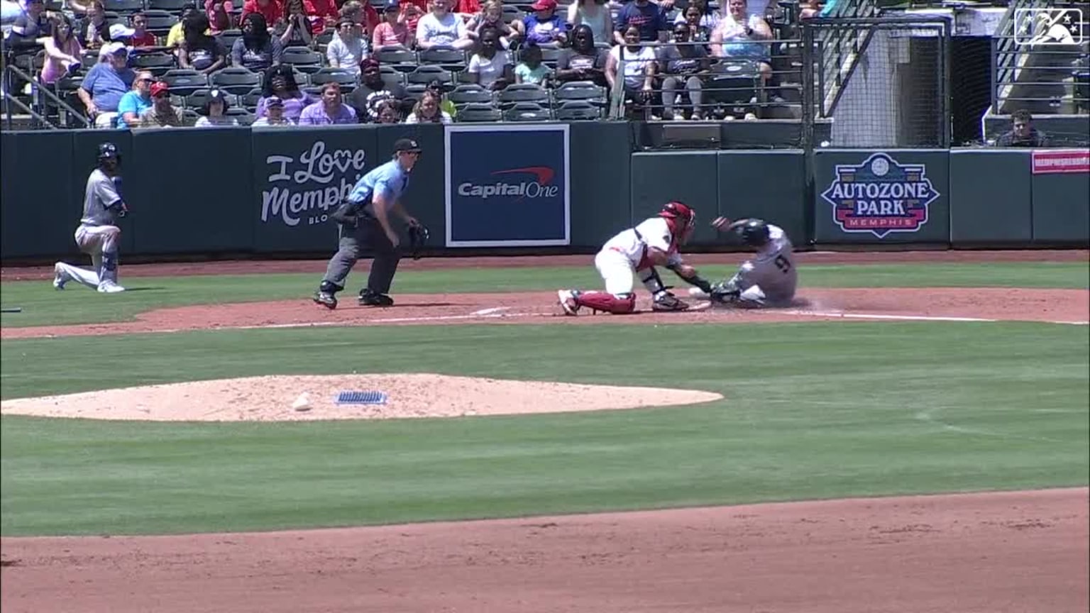 Matt Koperniak starts double play | 05/18/2023 | MiLB.com