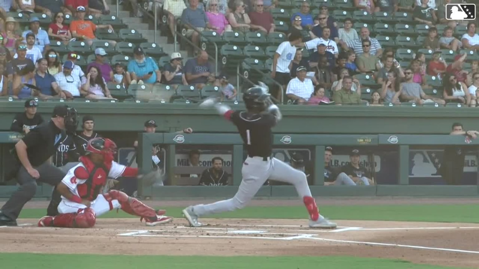 Sebastian Walcott's sixth homer of the season | 06/25/2024 | Florida ...