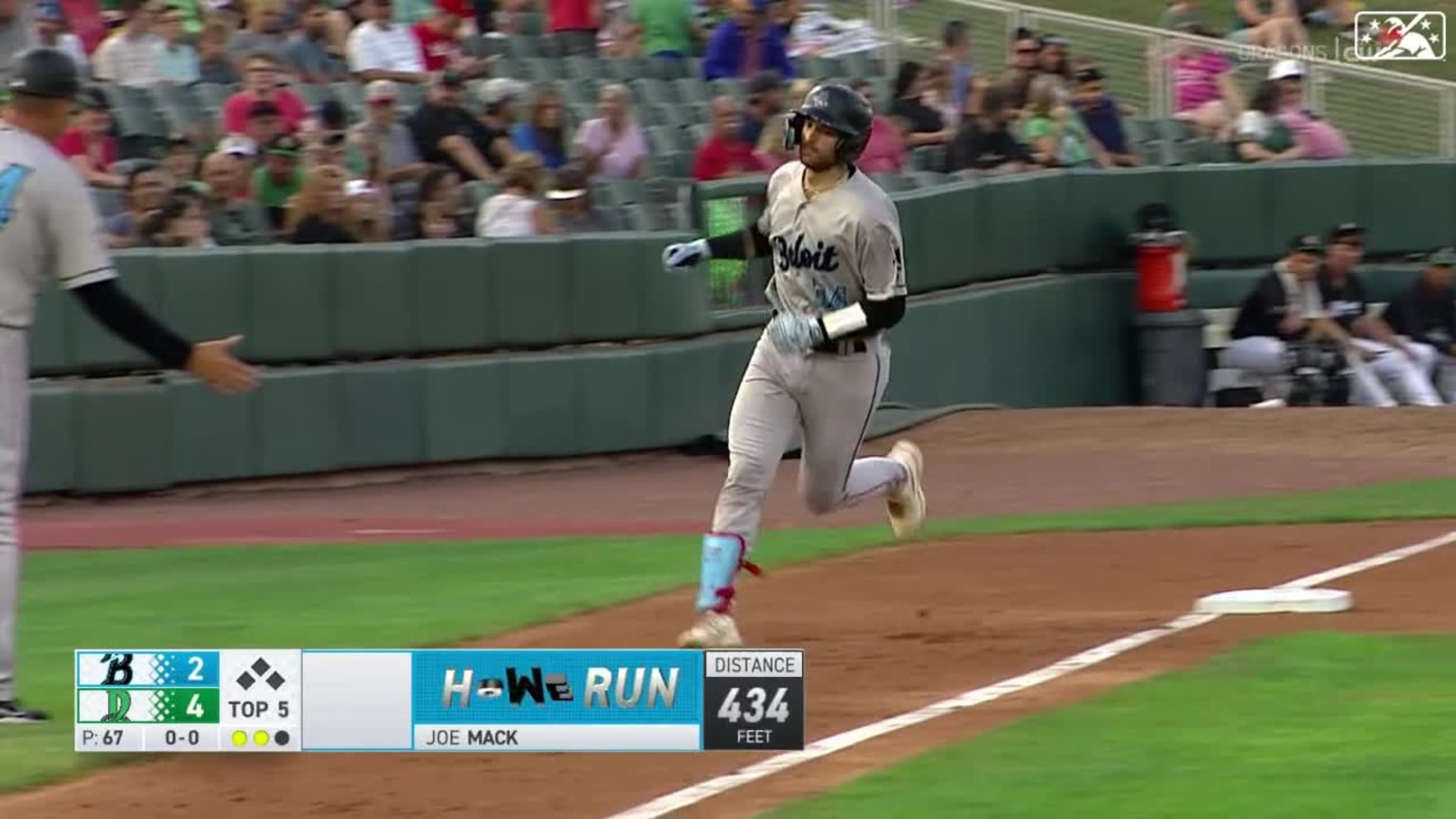 Joe Mack's third home run | 08/05/2023 | Sky Carp