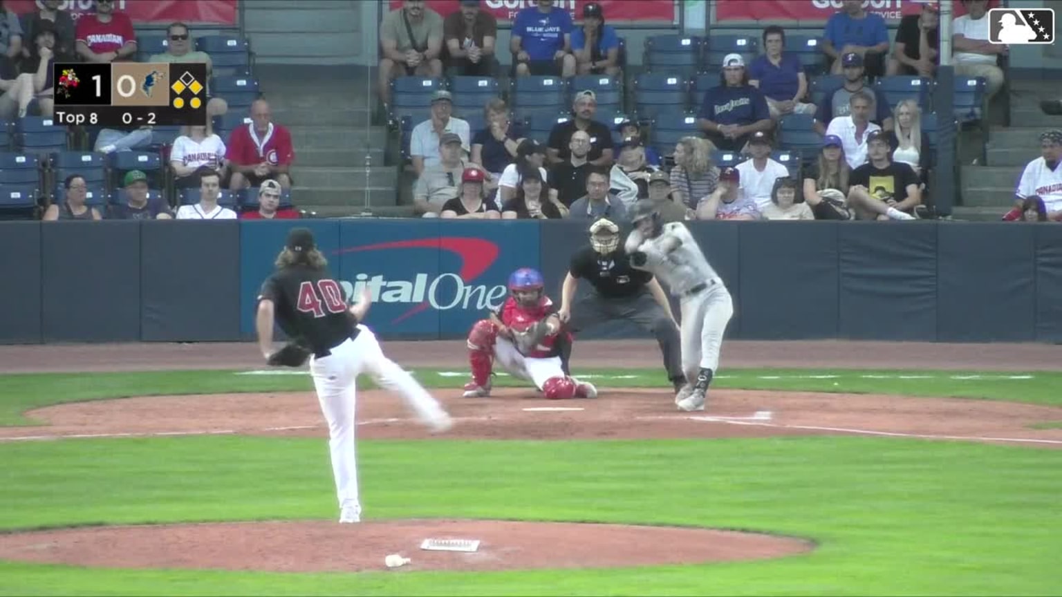 Grant Rogers' career-high ninth strikeout | 08/04/2024 | Canadians