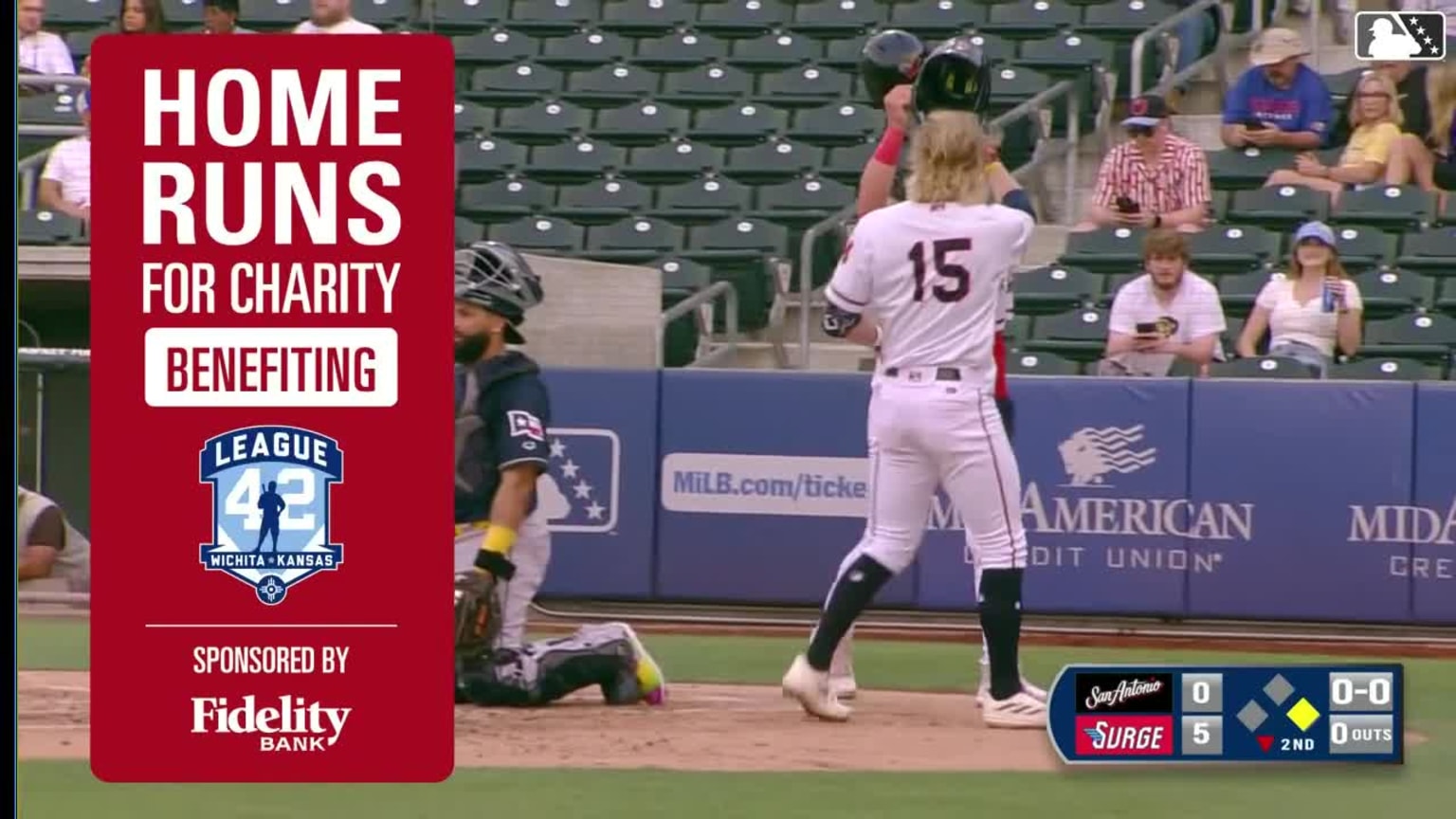 Ben Ross' solo home run | 05/24/2024 | Wind Surge