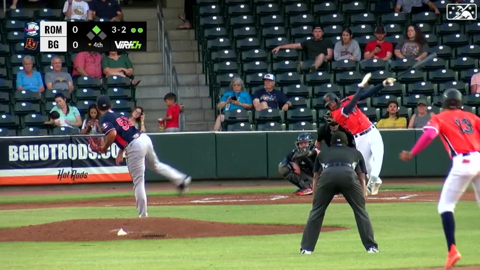 Daniel Martinez's final strikeout | 06/01/2023 | Emperors