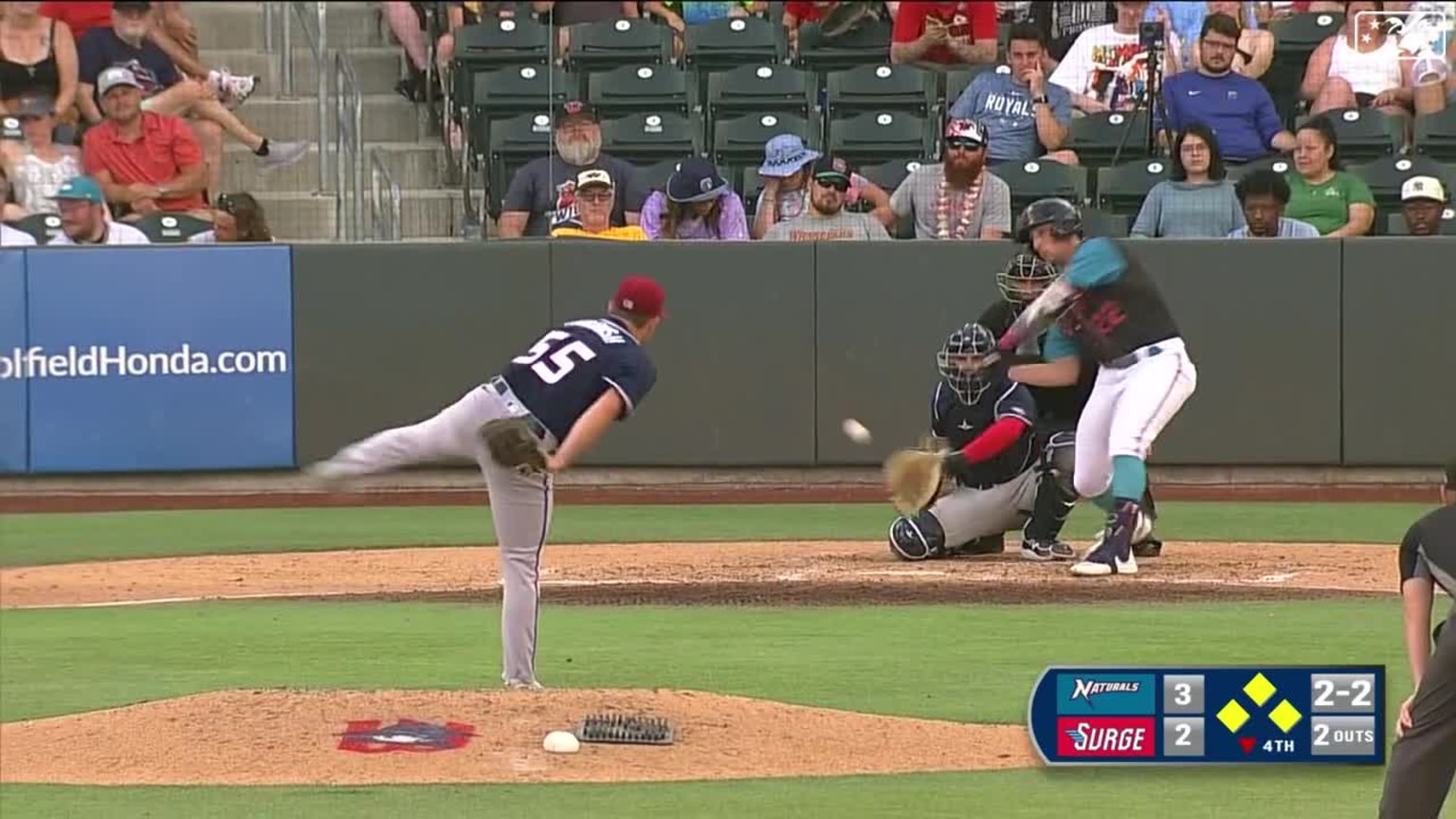 Brooks Lee hits two-run single | 07/02/2023 | Wind Surge