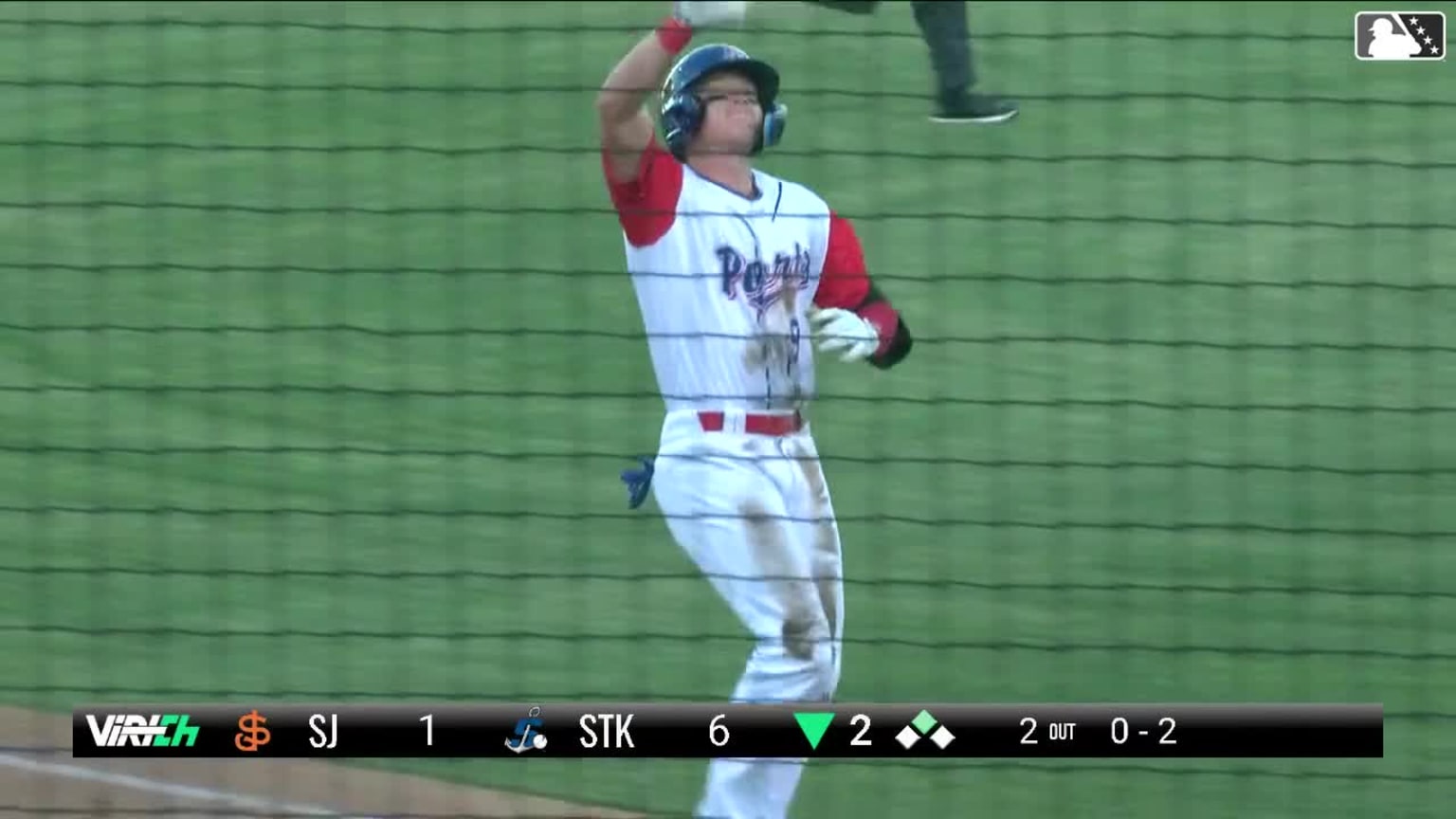 Athletics No. 16 prospect Ryan Lasko's two-run homer | 06/06/2024 | Ports