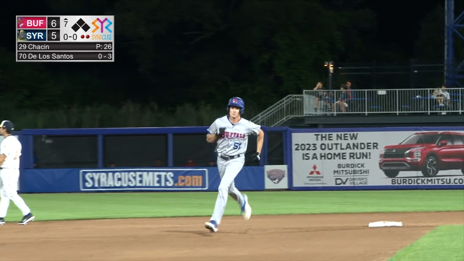 Tanner Morris home run | 08/27/2023 | Bisons