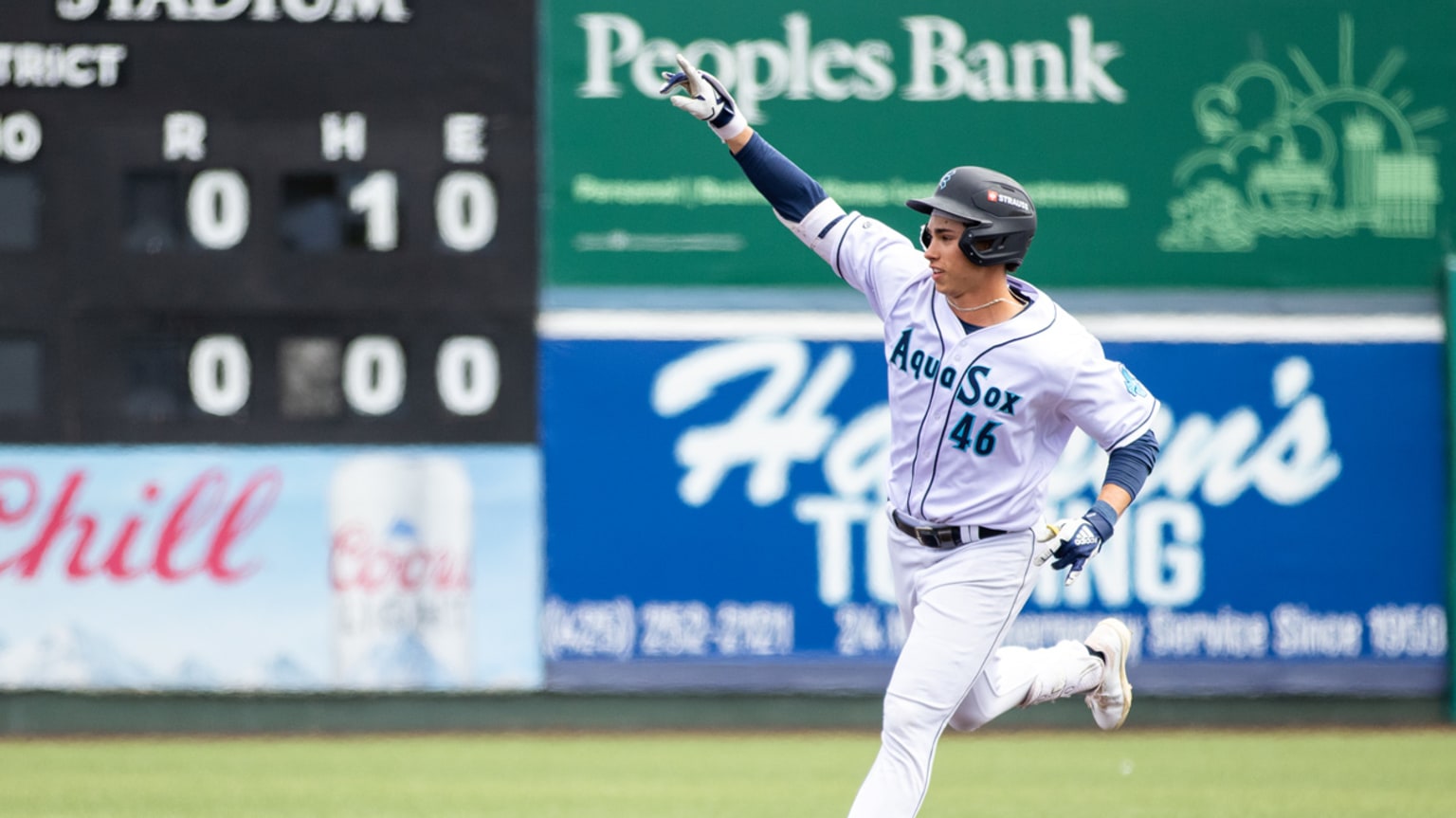 Jonny Farmelo's first professional multi-homer game | 05/09/2025 | AquaSox