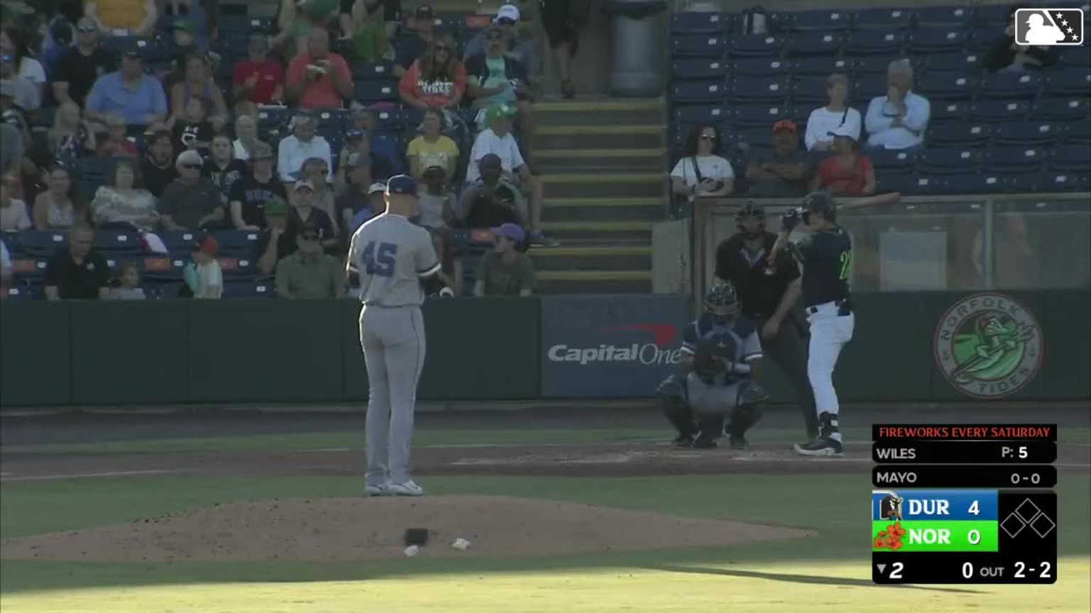 Coby Mayo's solo home run | 07/02/2024 | MiLB.com