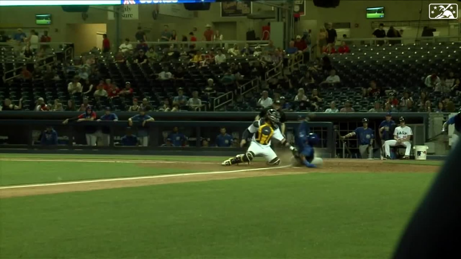 Blake Perkins' strong double play | 05/24/2023 | Sounds