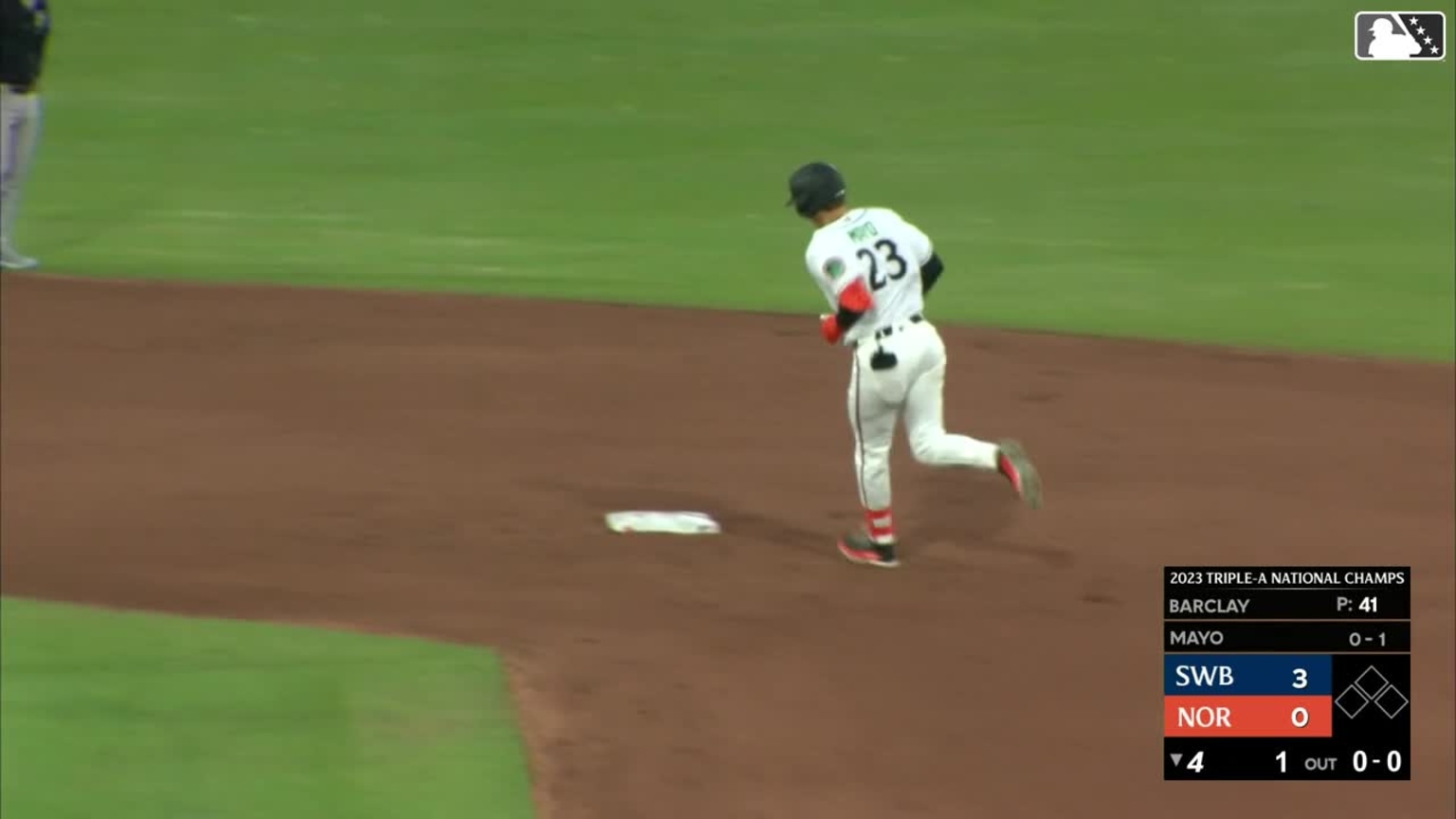 Coby Mayo's solo home run | 04/10/2024 | MiLB.com